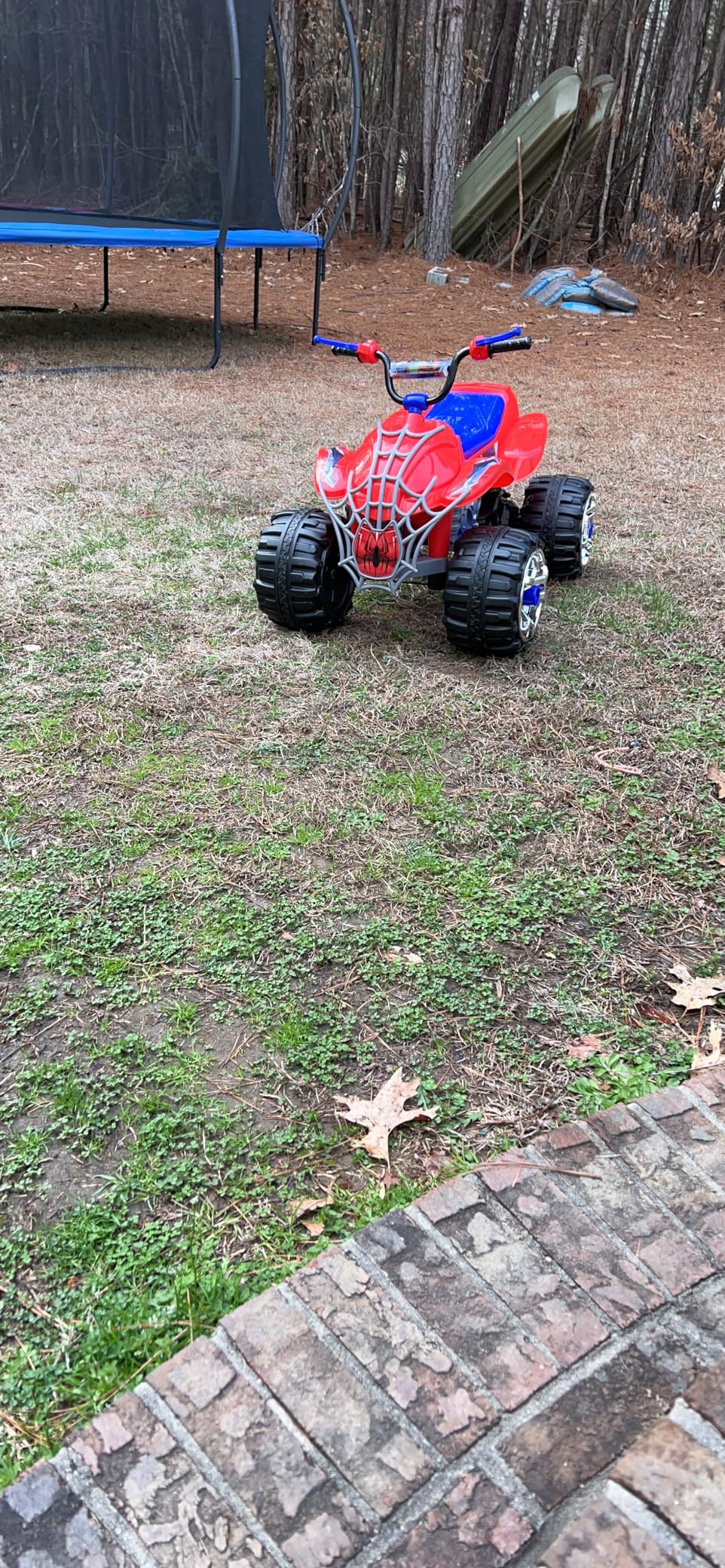 $50/mo - Finance Kid Trax Marvel Spiderman Toddler ATV Ride On Toy, 12 ...