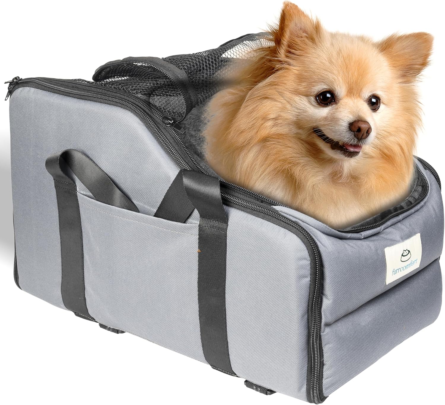 Amazon.com : FurrComfort Center Console Dog Car Seat - cat car seat ...