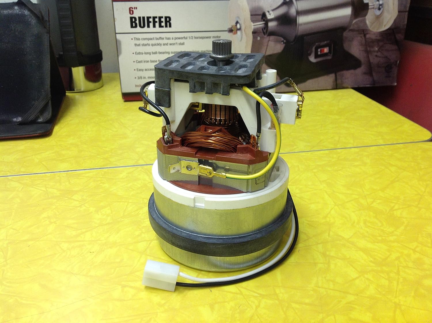 Amazon.com: Sebo Motor, Vacuum 120V/1300W W/ Pulley/Mnt For X&G Ser ...