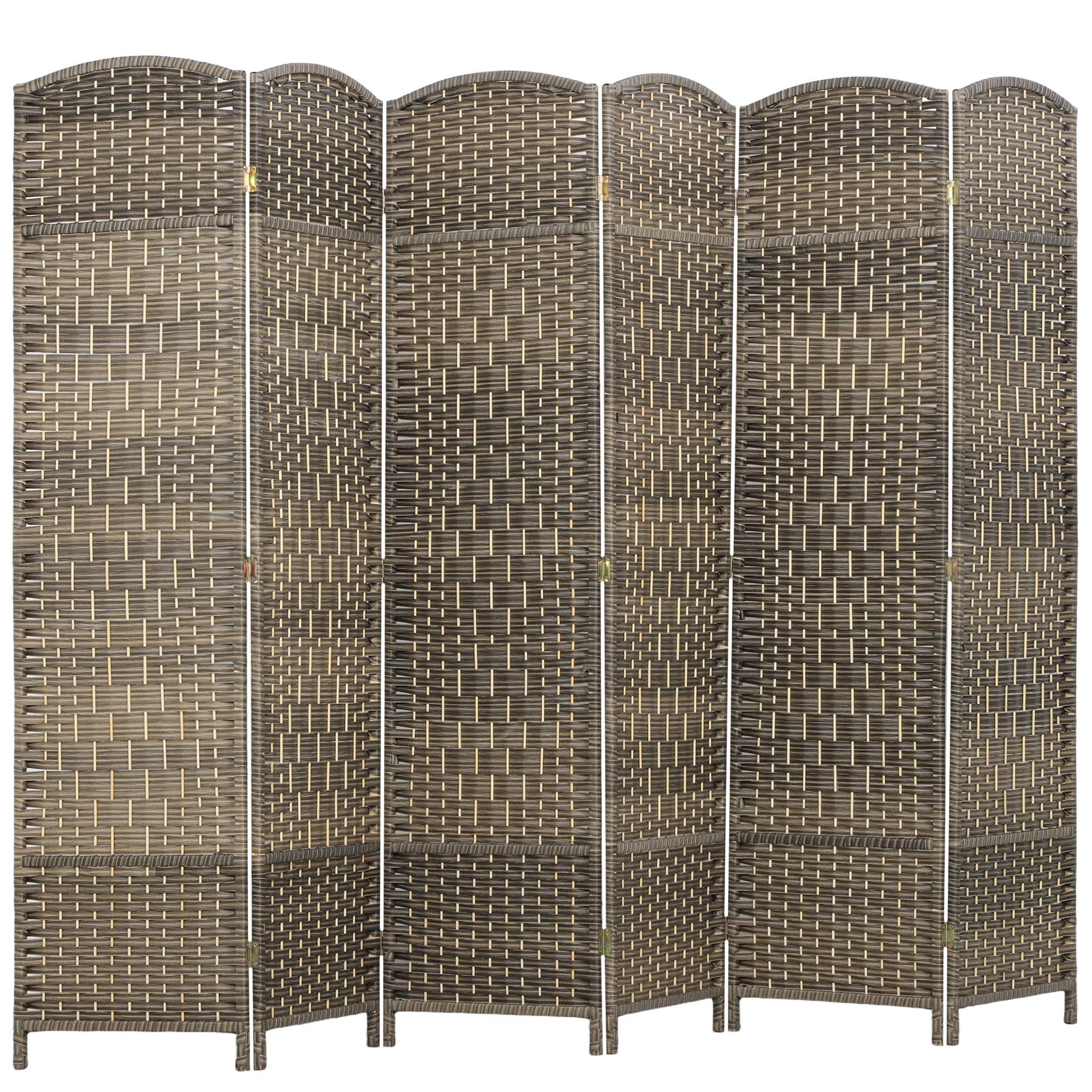 Snapklik.com : 6 Panel Room Divider, 6 Tall Folding Privacy Screen ...