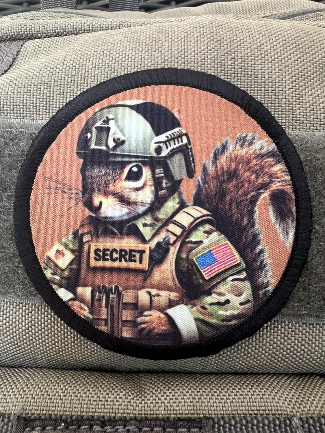 Amazon.com: Secret Squirrel Morale Patch for Militay Airsoft Gear - Police Patch Military ...