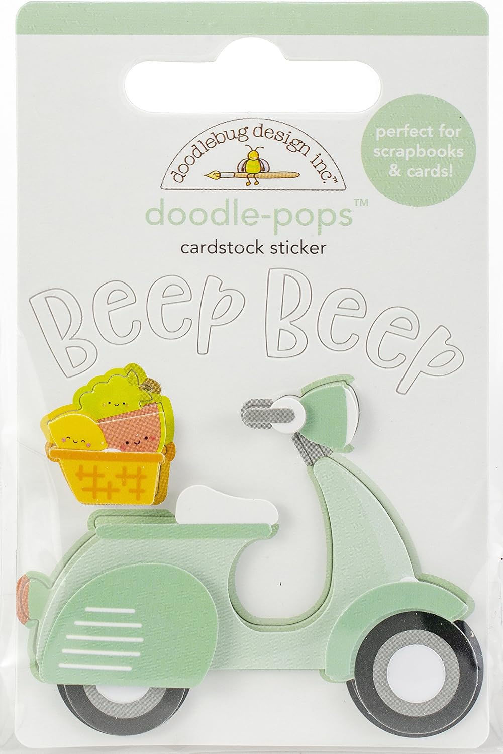 Amazon.com: Doodlebug Doodle-Pops 3D Stickers, Clear : Toys & Games