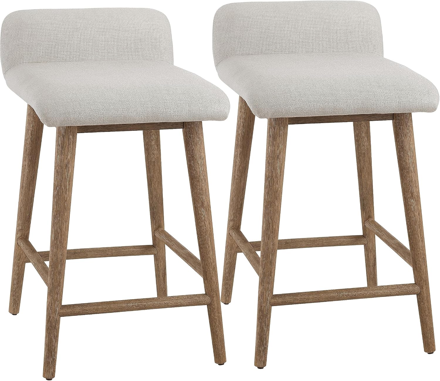 Amazon.com: Ball & Cast Upholstered Counter Height Bar Stools 24 inch ...