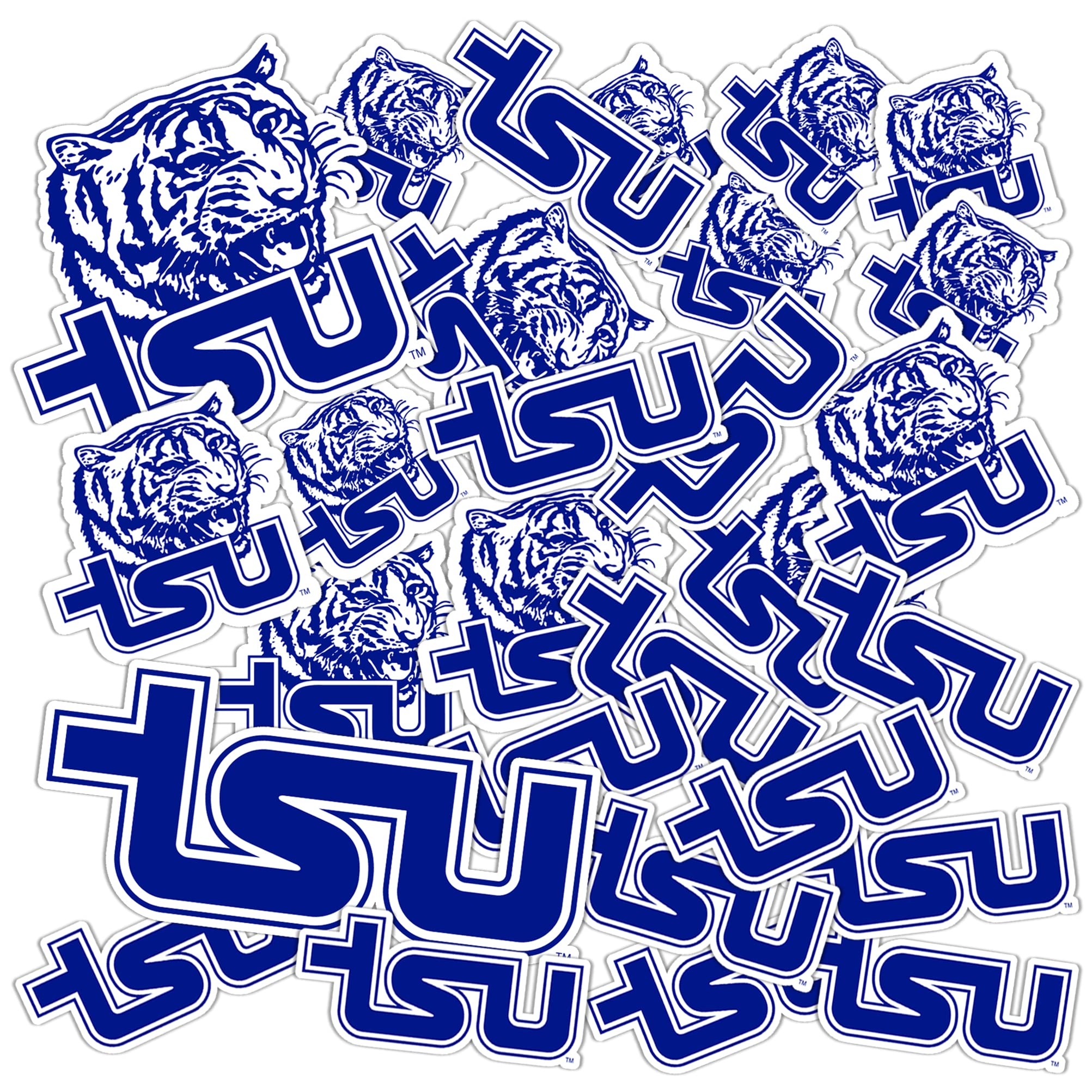 Amazon.com: Desert Cactus Tennessee State University Sticker TSU Tigers ...