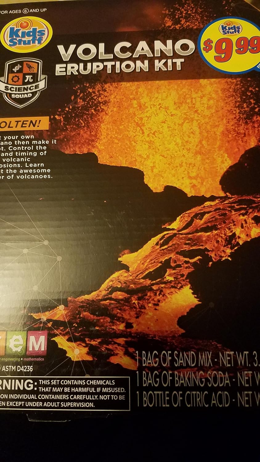 Amazon.com: Volcano Eruption Kit : Toys & Games