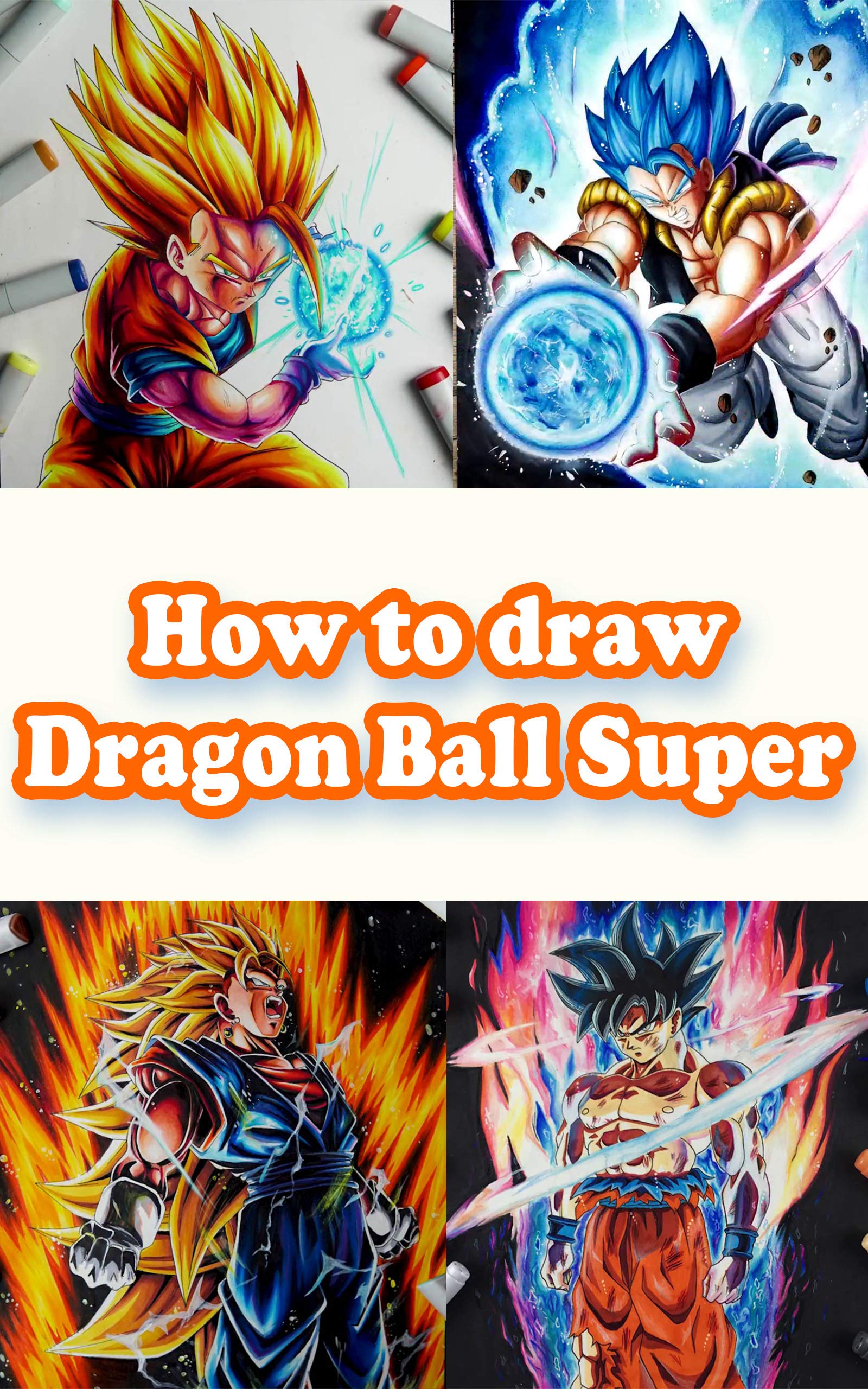 How To Draw Dragon Ball Super Drawing Dragon Ball Super | Desertcart KUWAIT