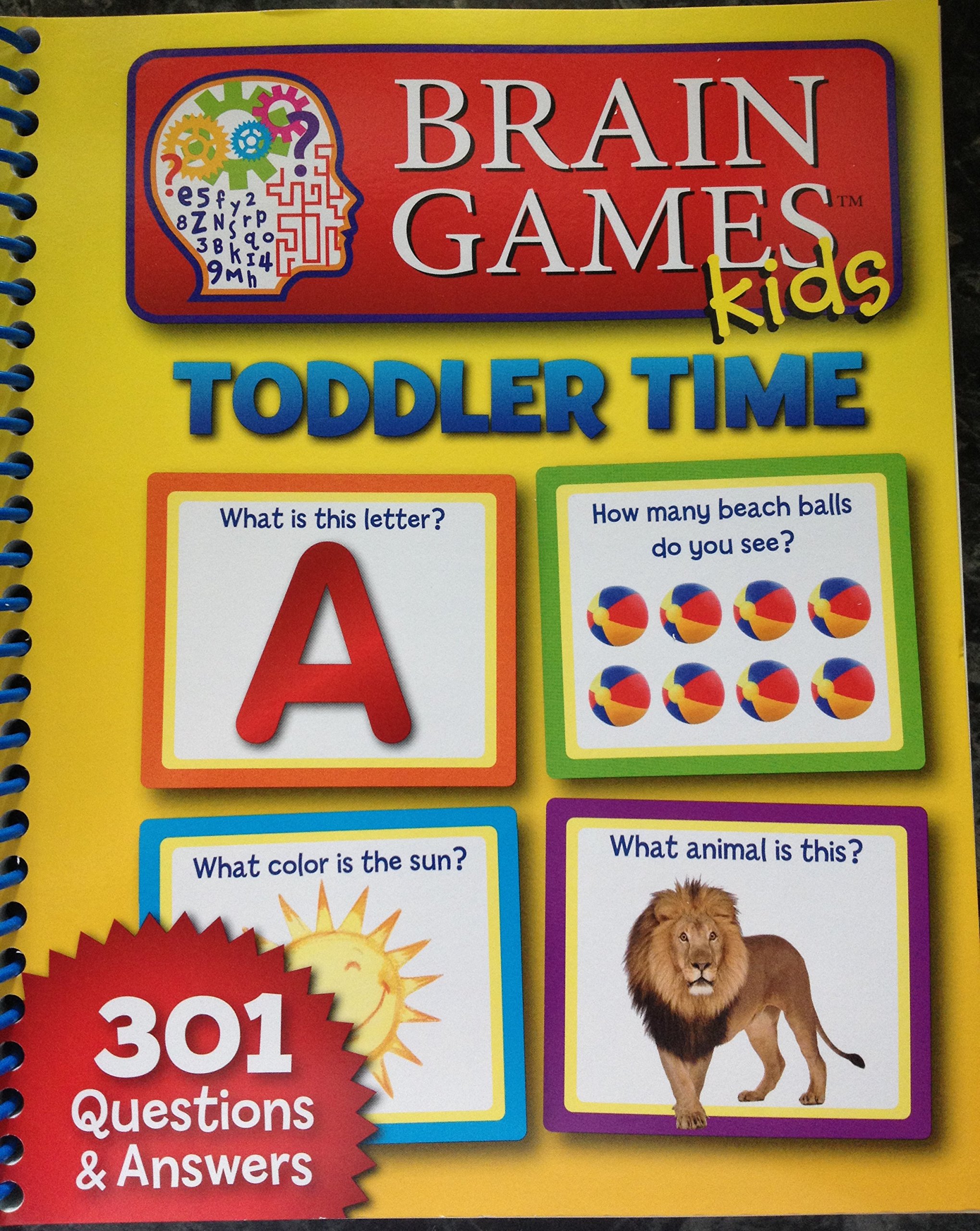 Hachette PUB7624600 Brain Games Kids Toddler Time: Editors of ...