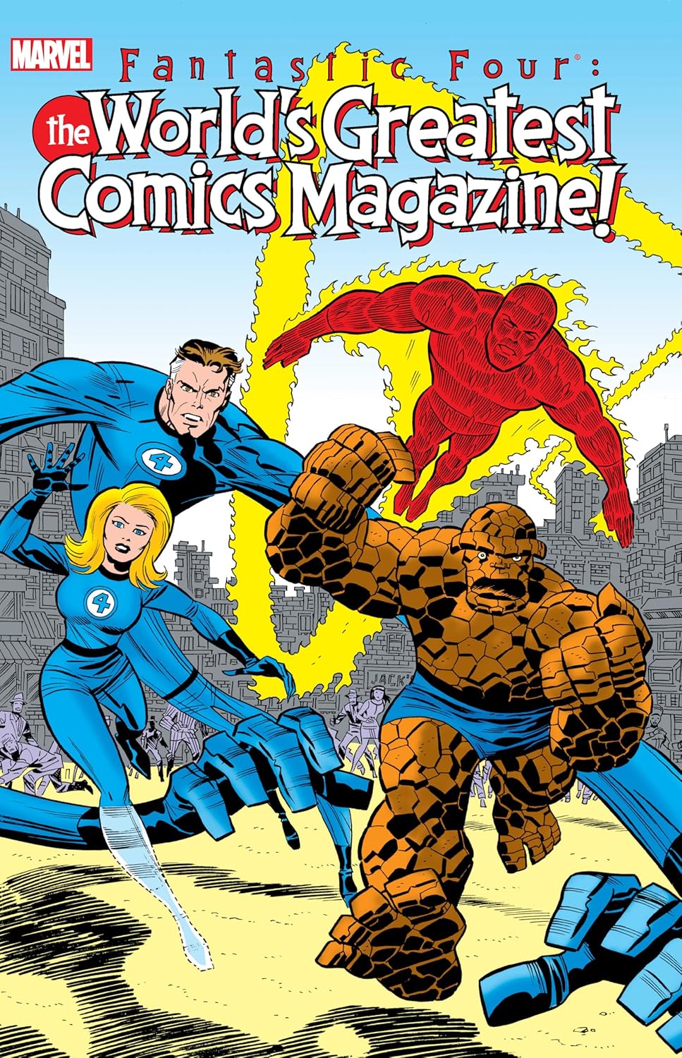 Fantastic Four The World's Greatest Comics Magazine: Amazon.co.uk ...