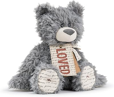 Amazon.com: DEMDACO Loveable Huggable Mini Giving Bear Children's Plush ...