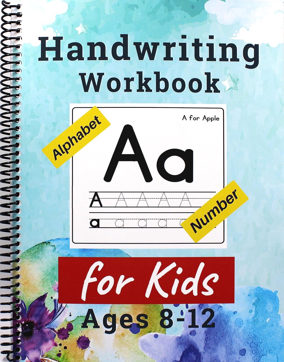 Handwriting Workbook for Kids Ages 8-12: Improve Your Printing ...