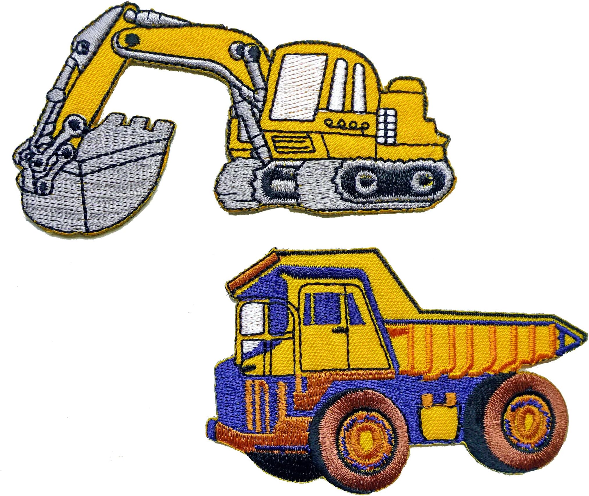 Amazon.com: Iron on Patch Embroidered Patches Application Digger and ...