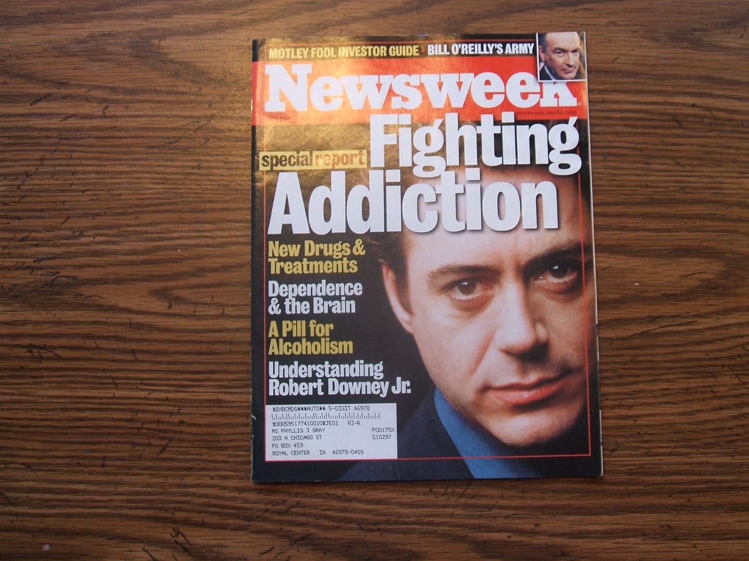 Robert Downey Jr. Newsweek February 12, 2001: PARAMOUNT STUDIO: Amazon ...