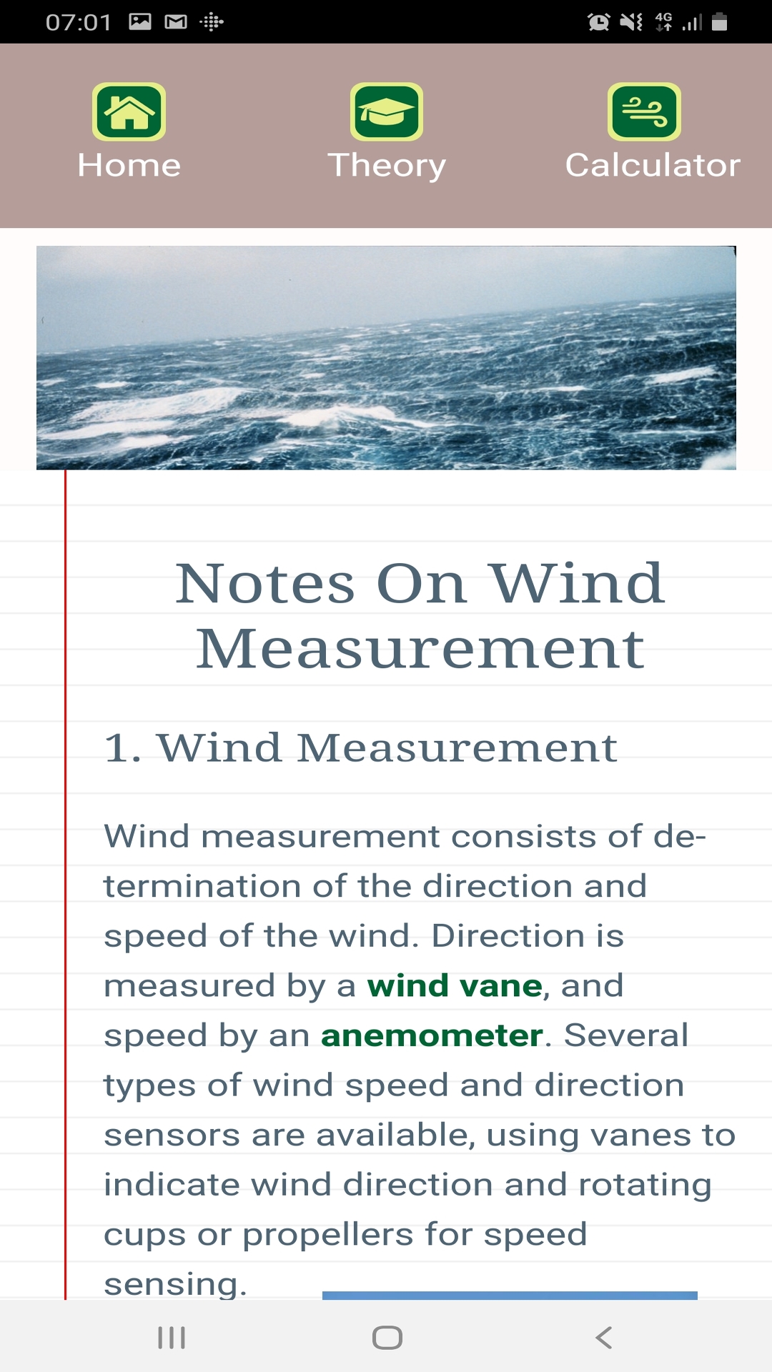 Wind Calculator - App on Amazon Appstore