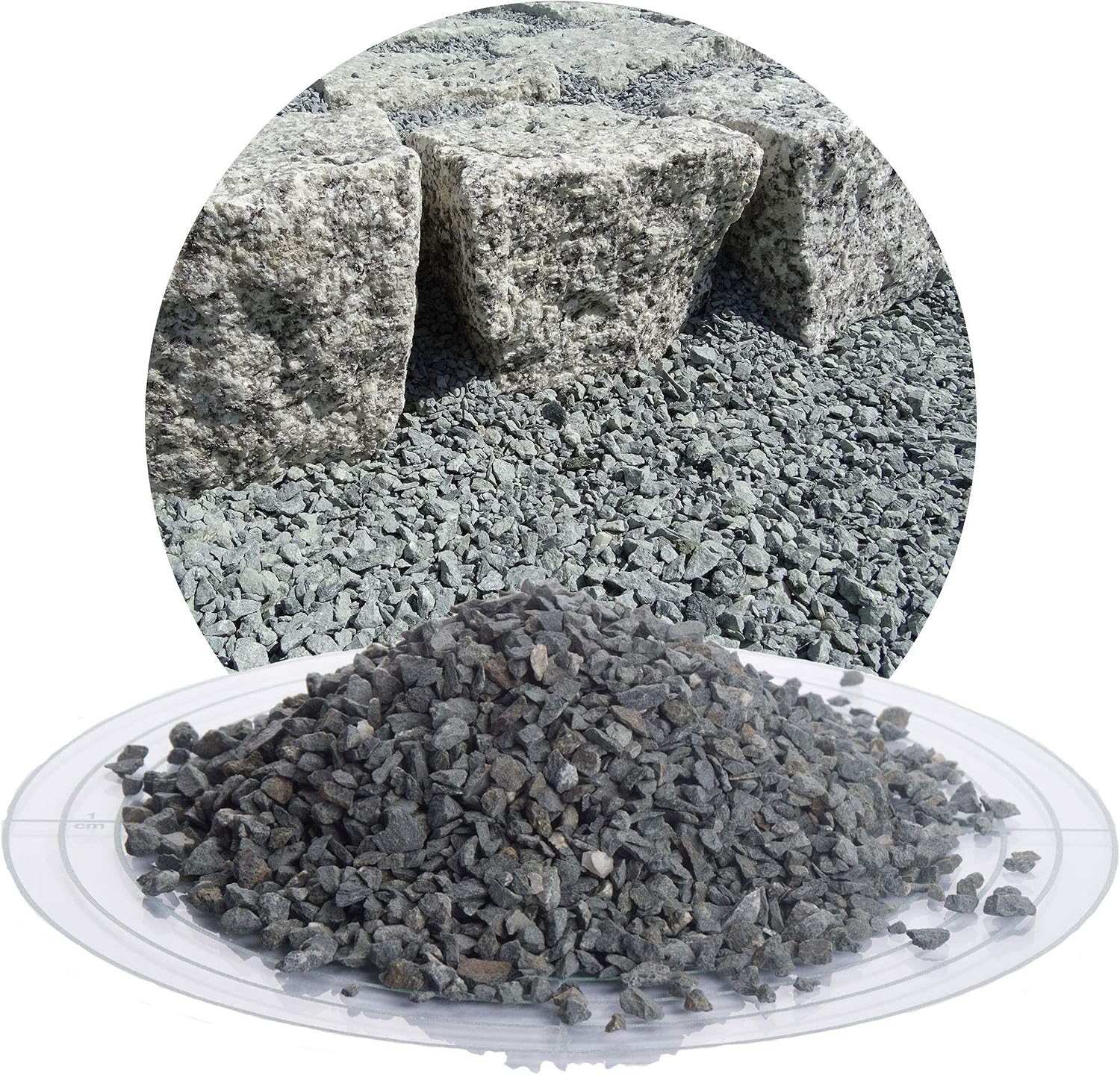 Schicker Mineral Plaster Chips 2-5 mm from Diabas Fine Chips for Stable ...