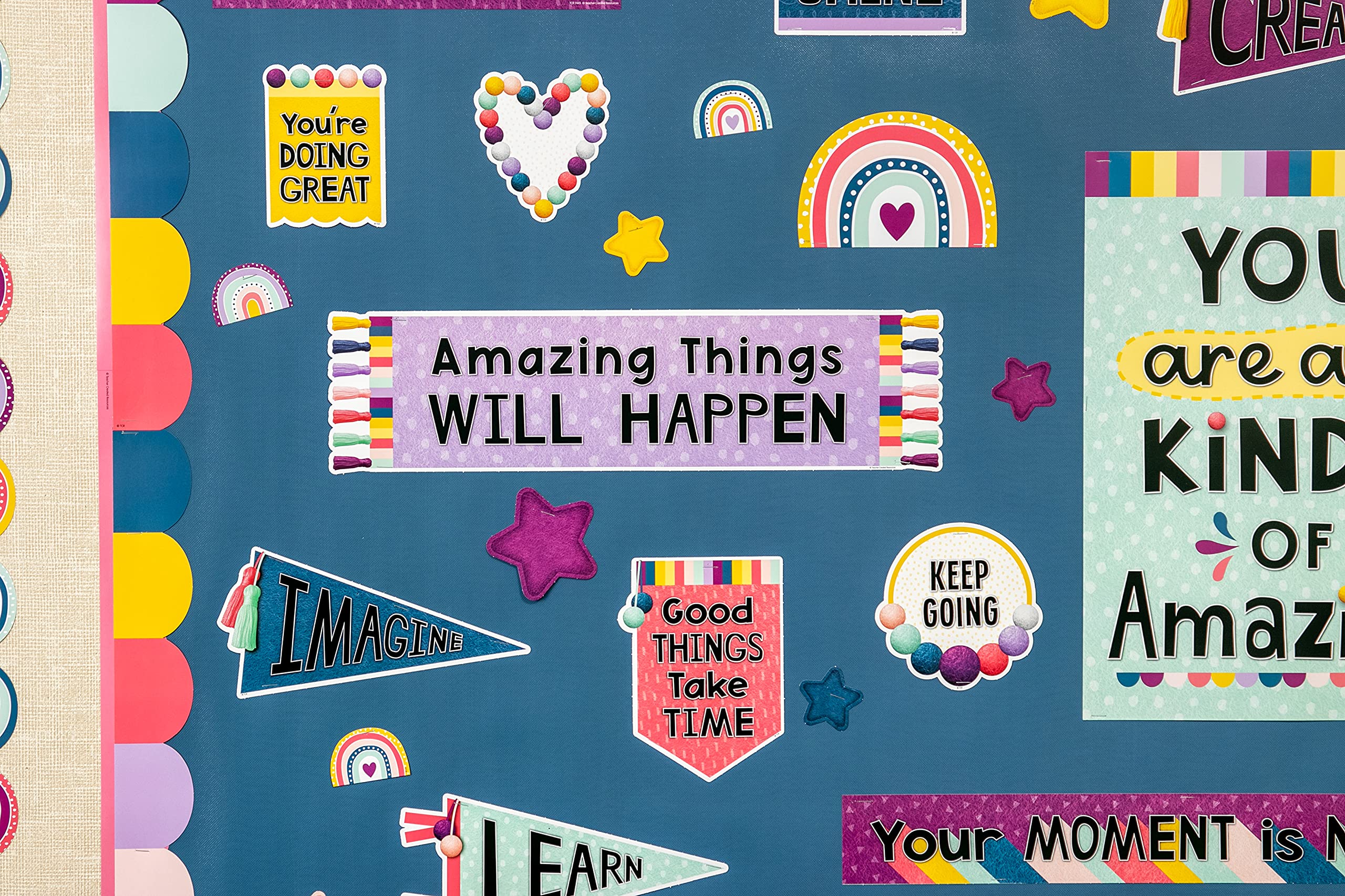 Snapklik.com : Oh Happy Day Positive Mini Bulletin Board