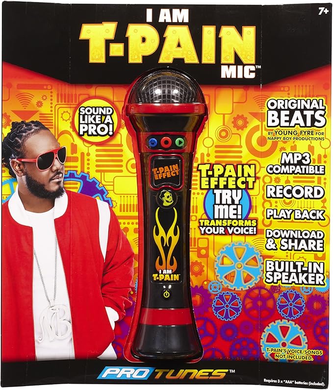 ProTunes I Am T-Pain Mic - Red : Amazon.com.au: Musical Instruments