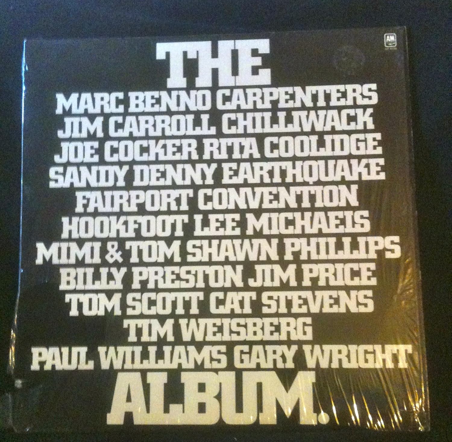 Mark Benno, Carpenters, Jim Carroll, Chilliwack, Joe Cocker, Rita ...