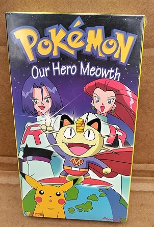 Amazon.com: Pokemon - Our Hero Meowth (Vol. 19) [VHS] : Pokémon: Movies ...