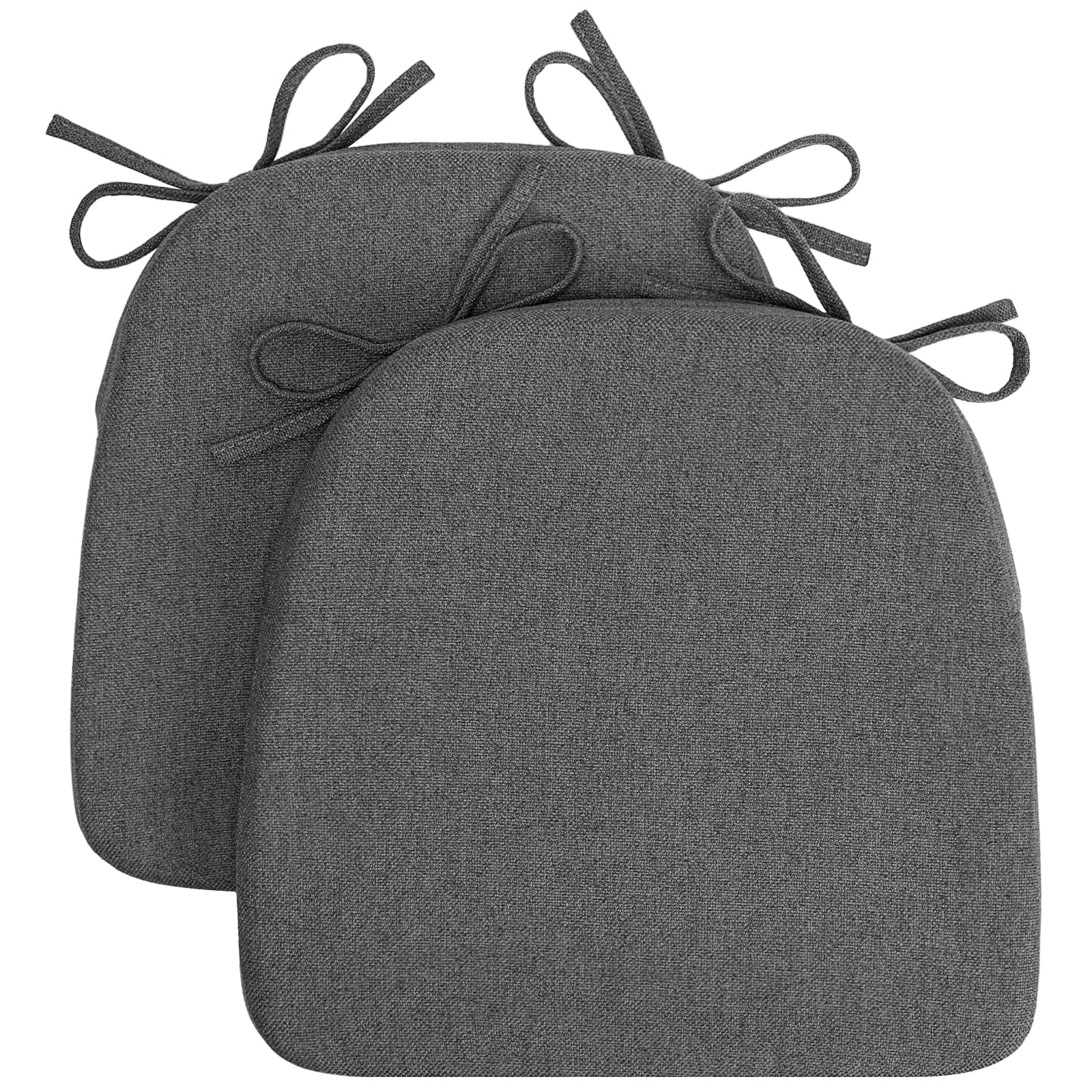 Amazon.com: Sunsleek Chair Cushions for Dining Chairs, D-Shaped Seat ...