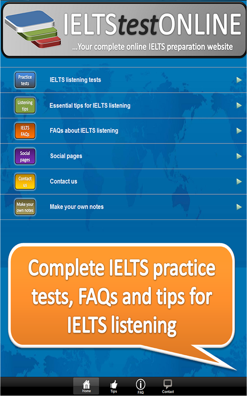 IELTS listening tests - App on Amazon Appstore