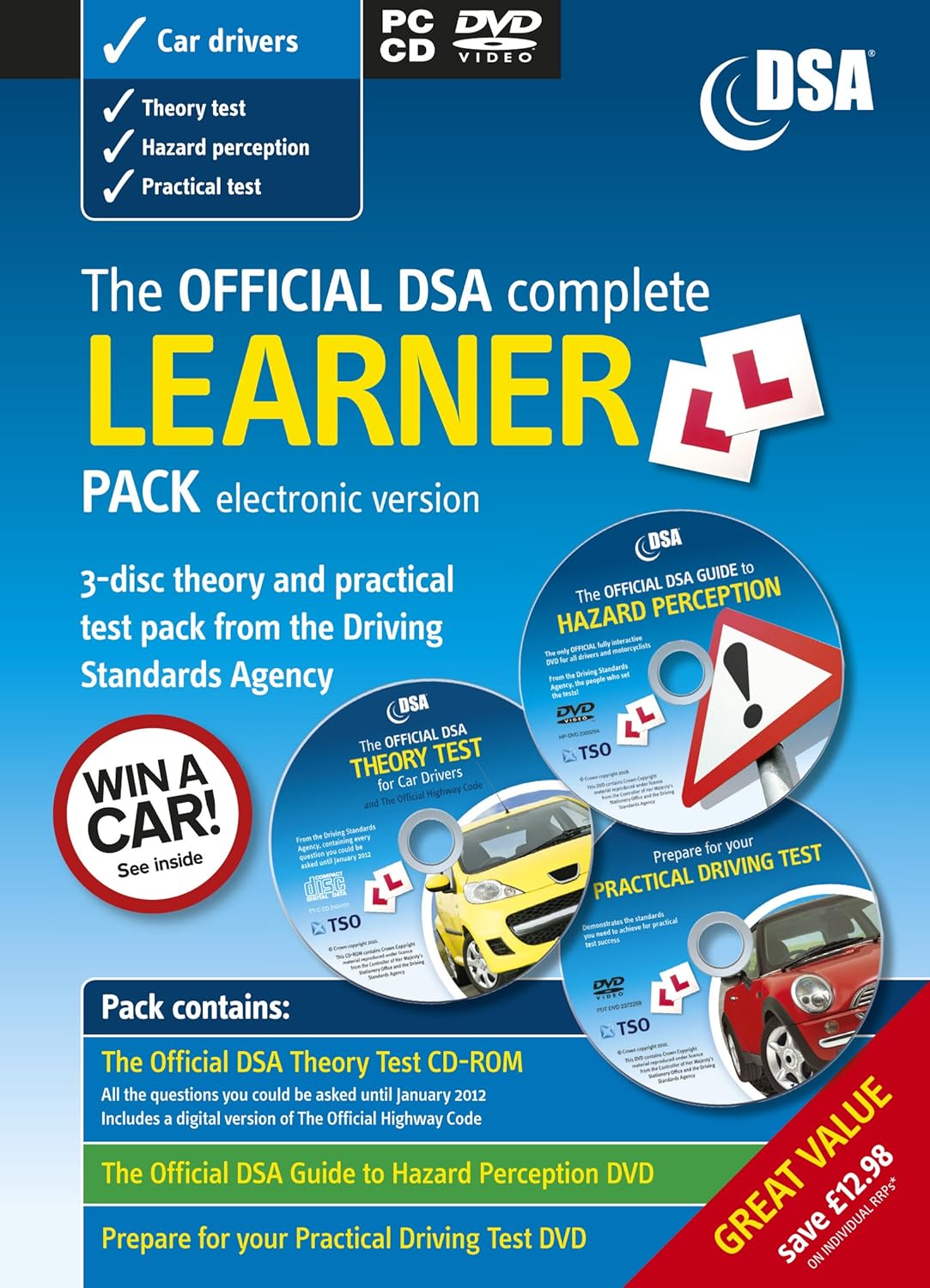 The Official DSA Complete Learner Driver Pack - electronic (2011 ...