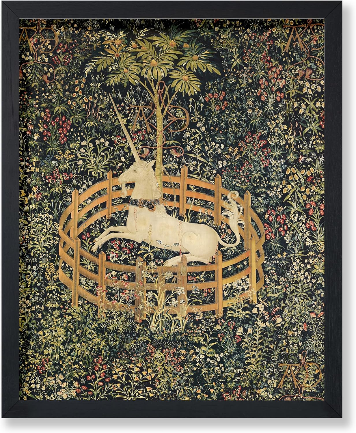 Amazon.com: Poster Master Vintage Unicorn Poster - Retro Unicorn in ...