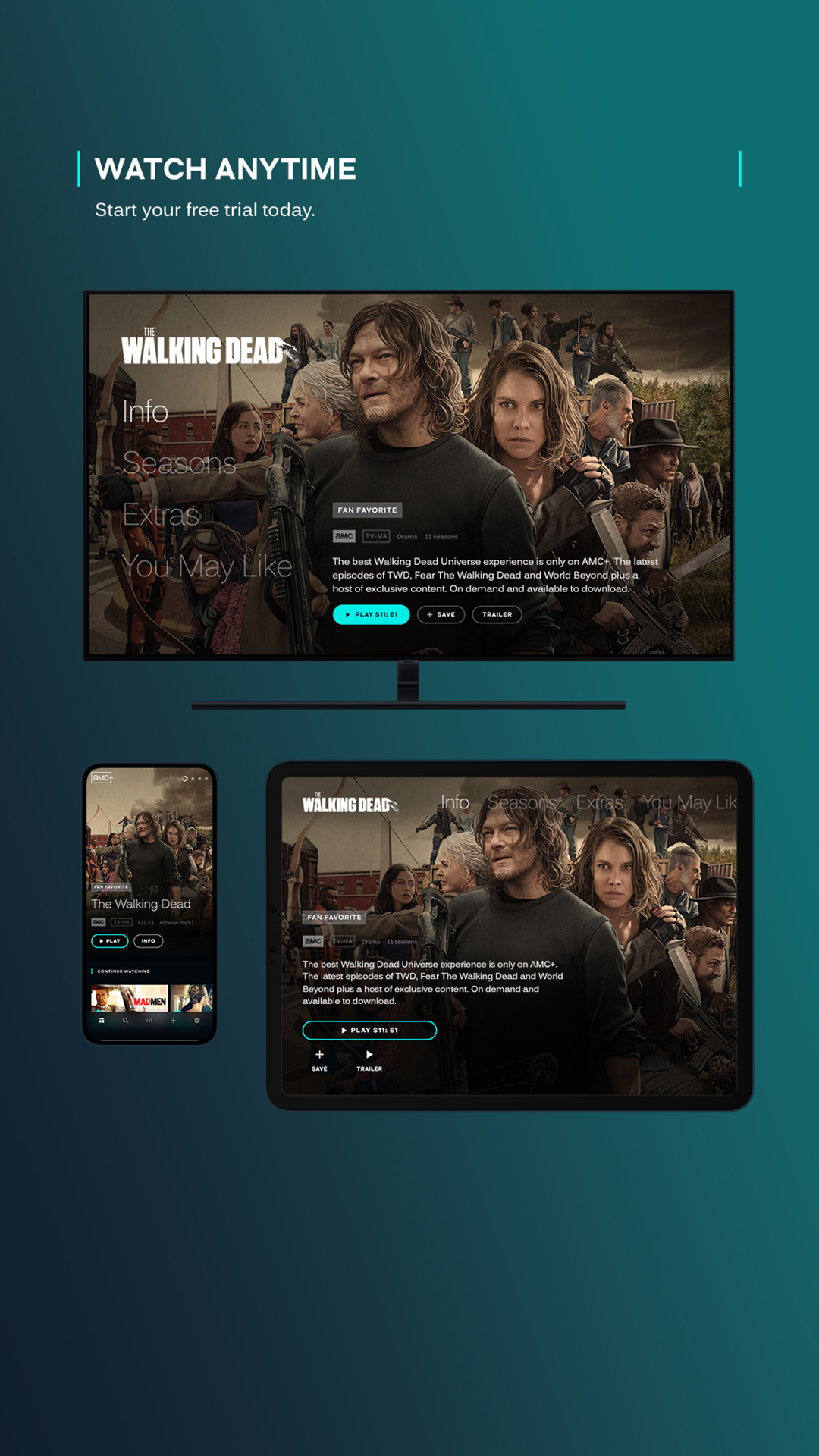AMC+ | Stream TV Shows & Movies:Amazon.ca:Appstore for Android