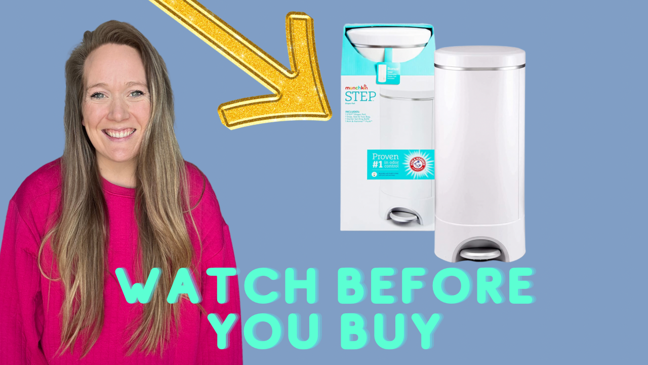 Watch Honest Review of Munchkin Step Diaper Pail on Amazon Live