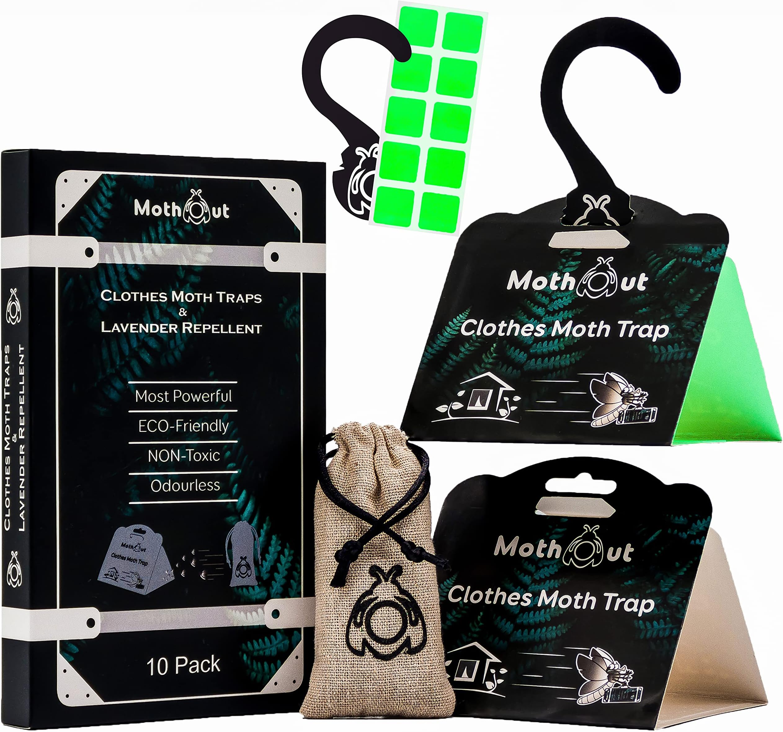 Rentokil 2 x Clothes Moth Killer Papers - Pack of 10 : Amazon.co.uk: Garden