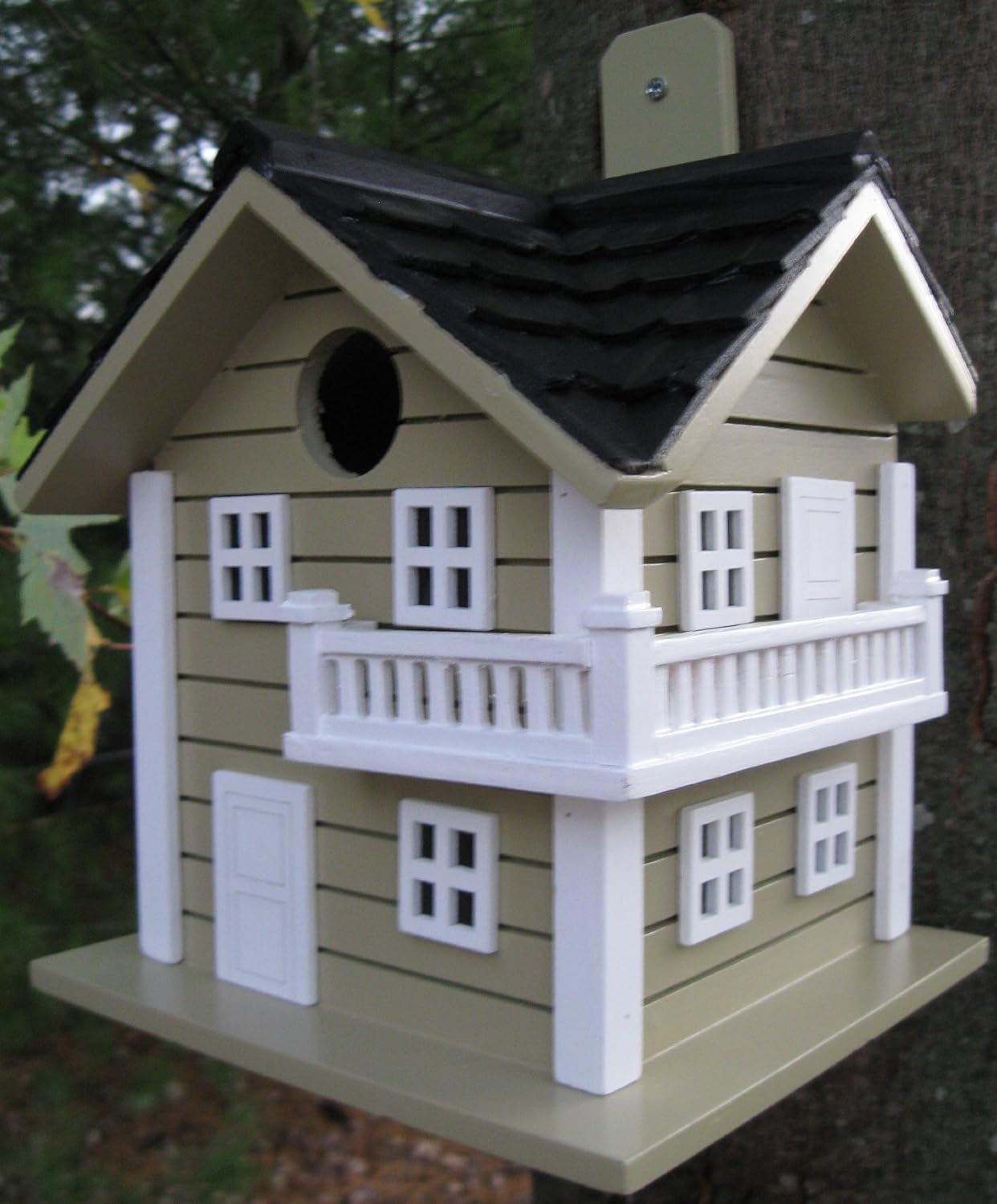 GARDEN BAZAAR HB-9059GS Surf City Beach Bird House - Green : Amazon.co.uk