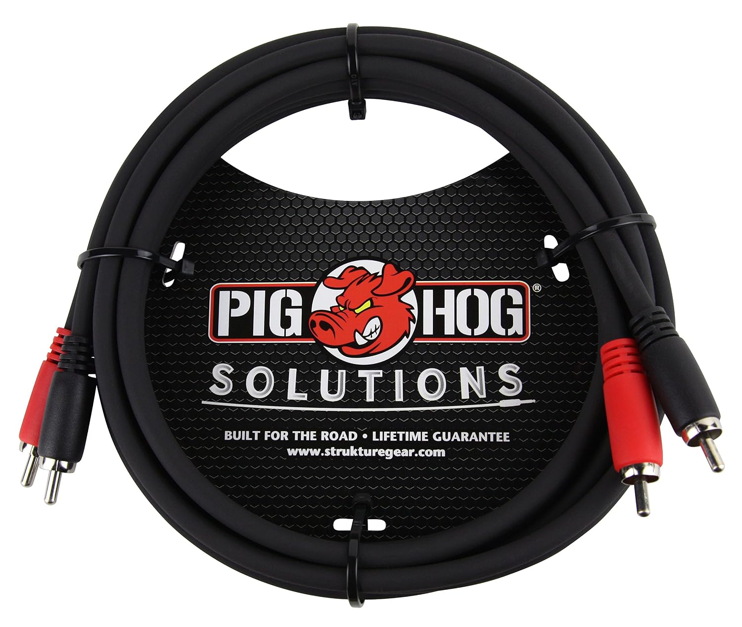 Amazon.com: Pig Hog Dual Cable, 6 feet, RCA, Black, (PDRCA06) : Electronics