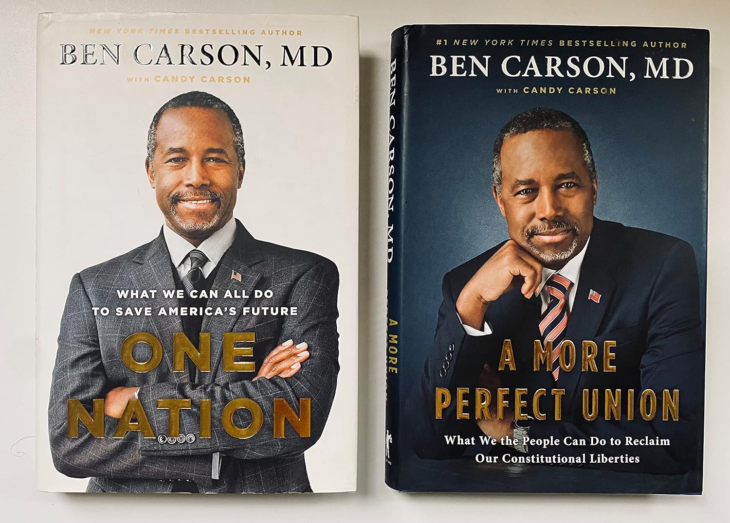2 Ben Carson Books! 1) One Nation 2) A More Perfect Union: Ben Carson ...
