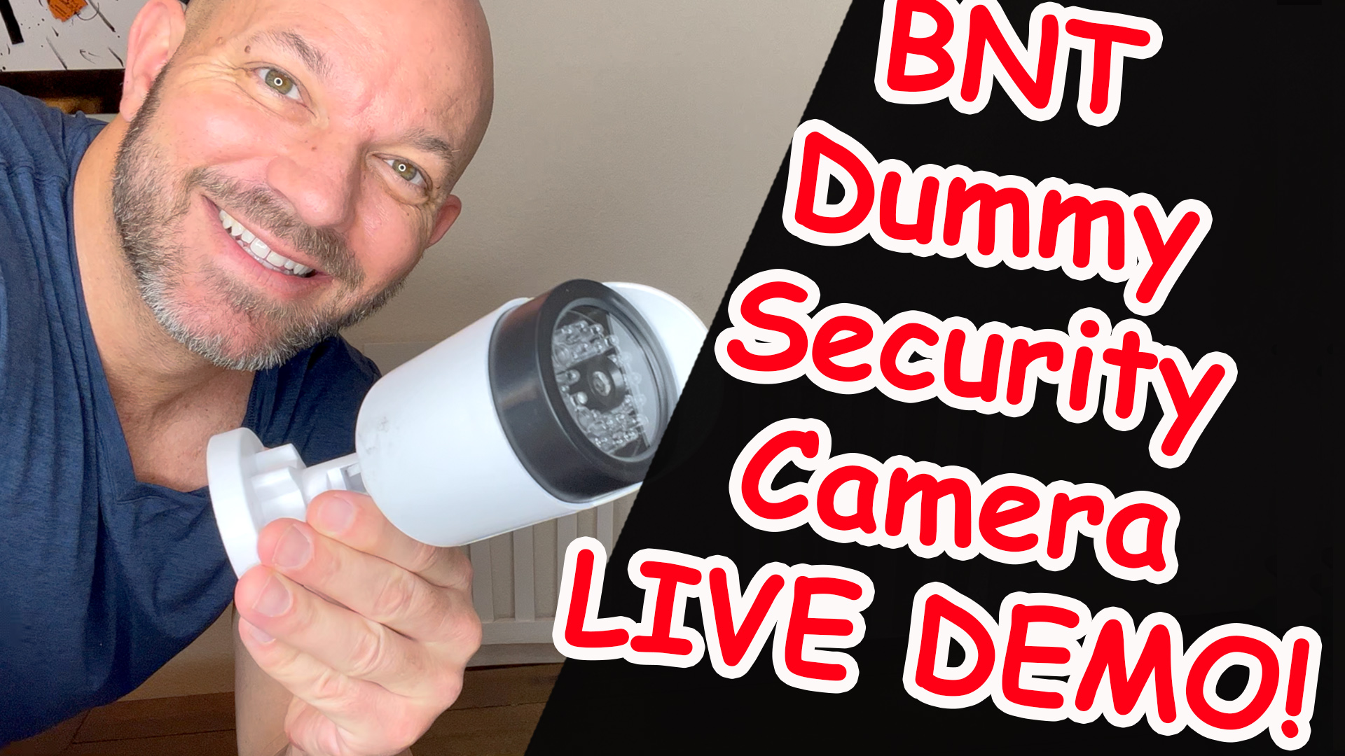 Watch BNT Dummy Fake Security Camera LIVE DEMO! on Amazon Live