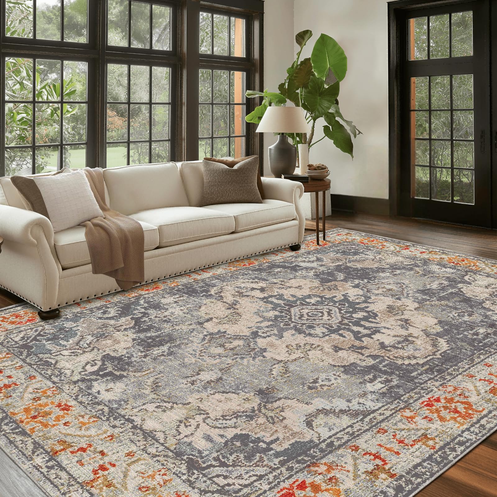 Amazon.com: QD-Udreamy 8x10 Area Rugs - Machine Washable Area Rugs 8x10 ...