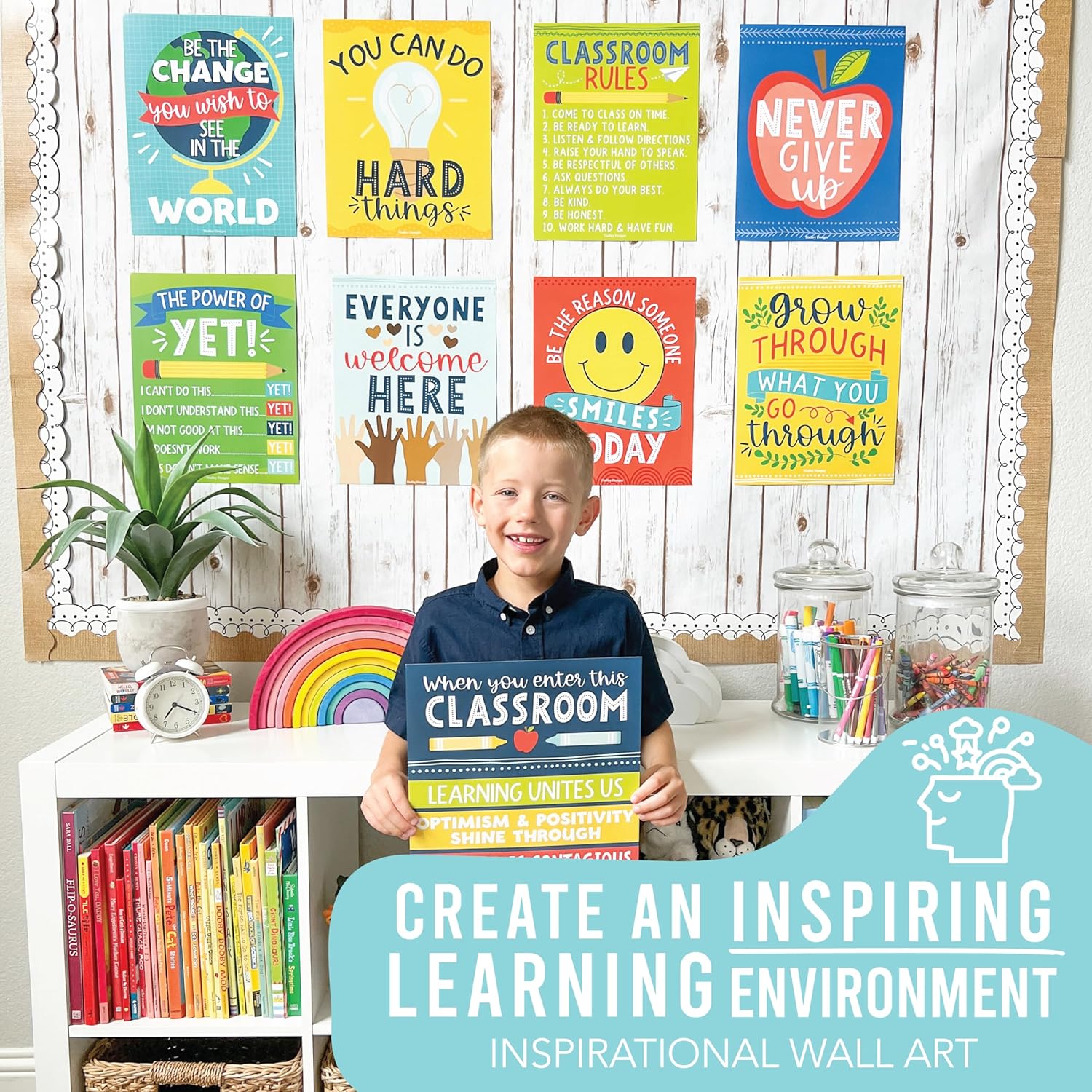 Colorful Classroom Decor Signs - Welcome & Macao | Ubuy