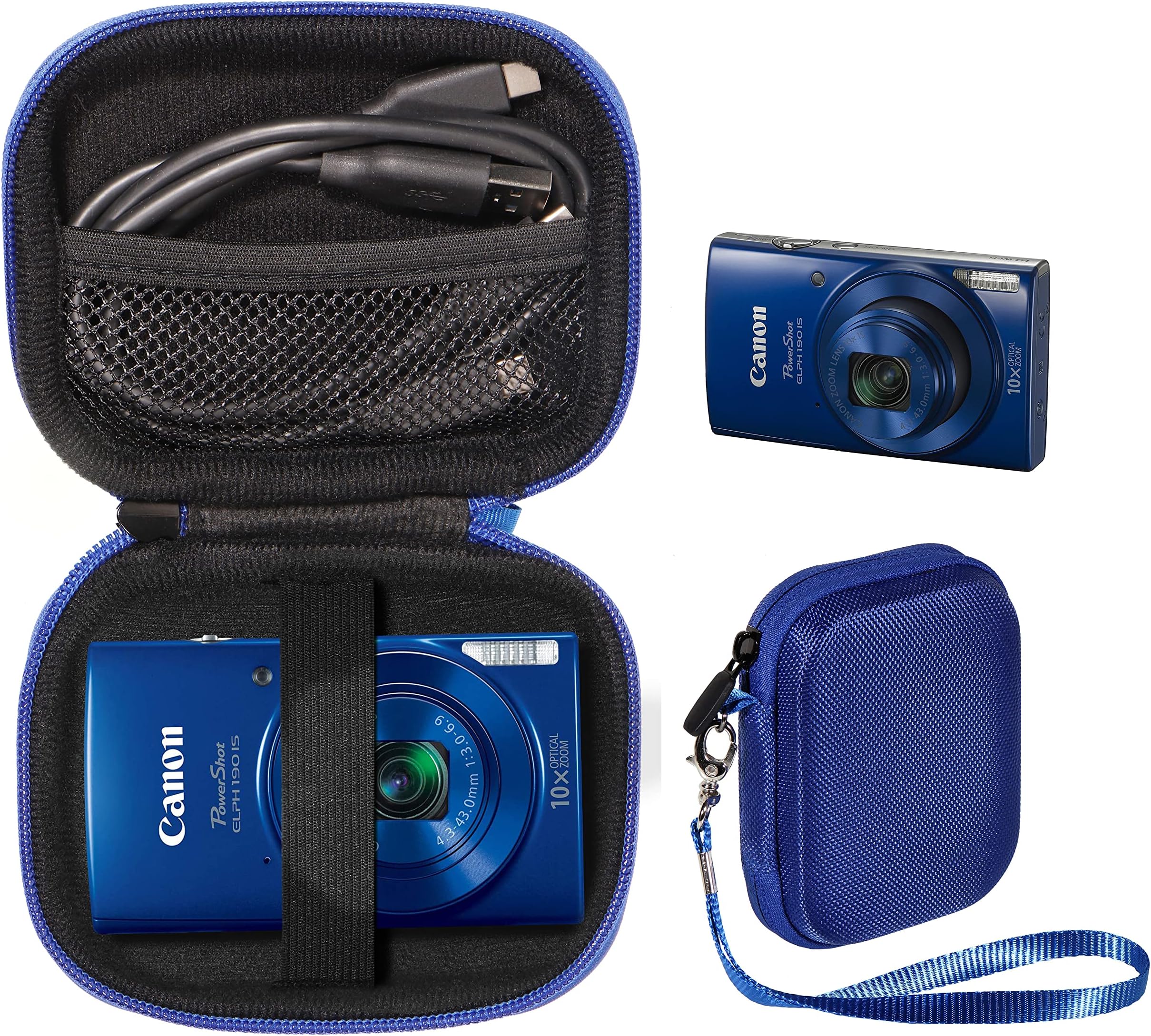 Amazon.com : WGear Digital Camera Case for CAMKORY, Fulealfly, Lecran ...