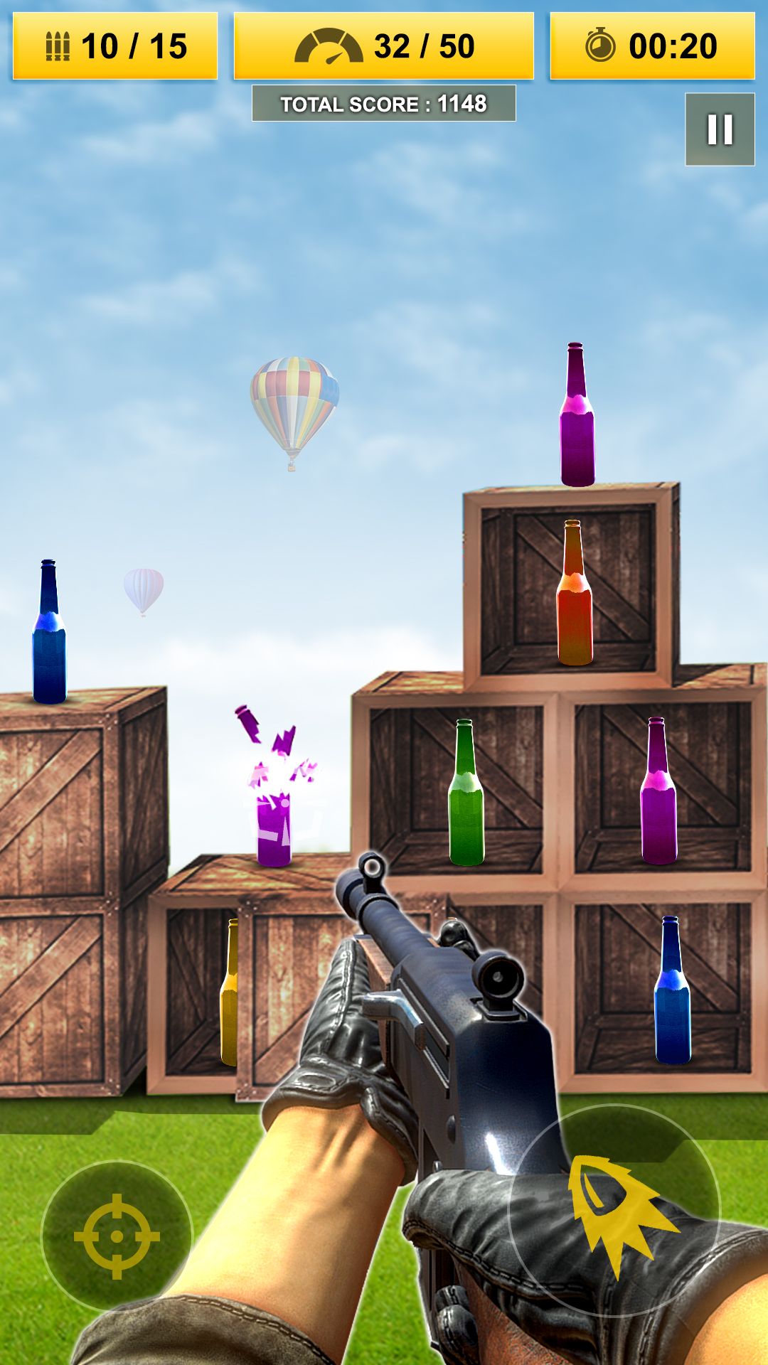 Bottle Shooter Games: Gun Game - App on Amazon Appstore