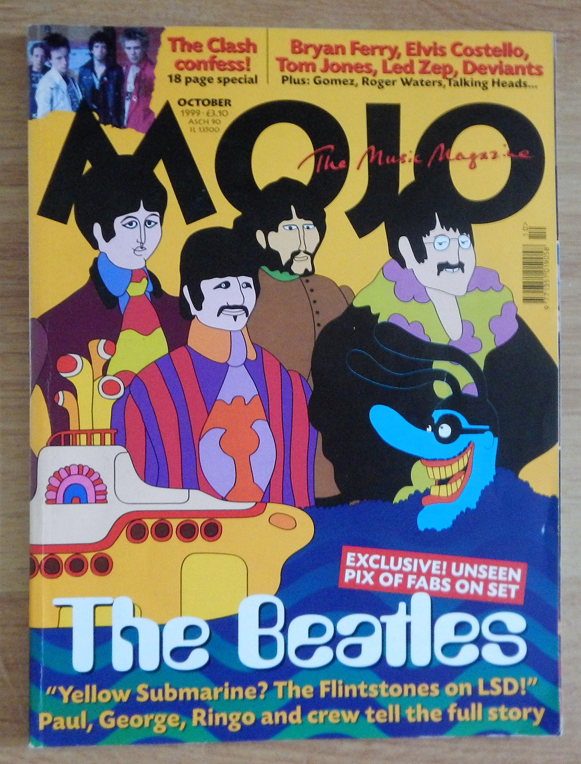 Mojo Magazine Issue 71 October 1999 The Beatles Yellow Submarine ...
