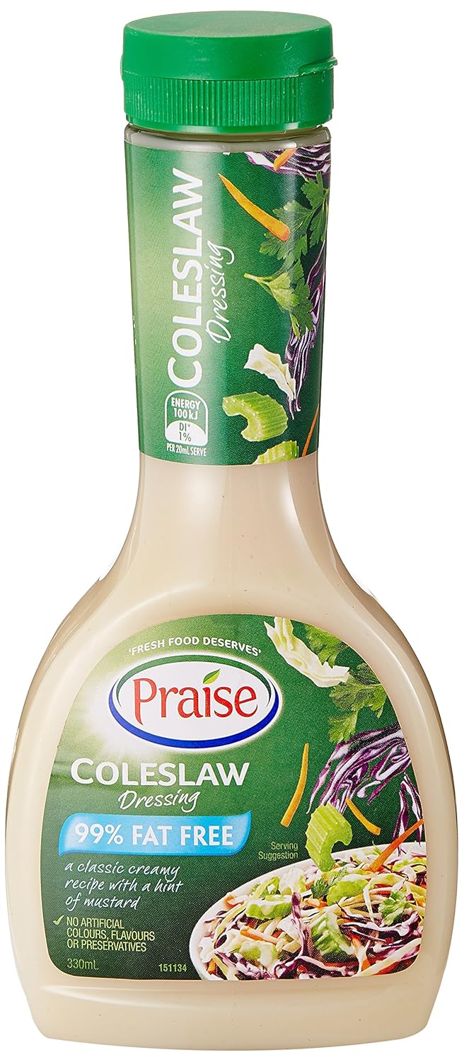 Goodman Fielder Praise Dressing Coleslaw Fat Free, 330ml : Amazon.in ...