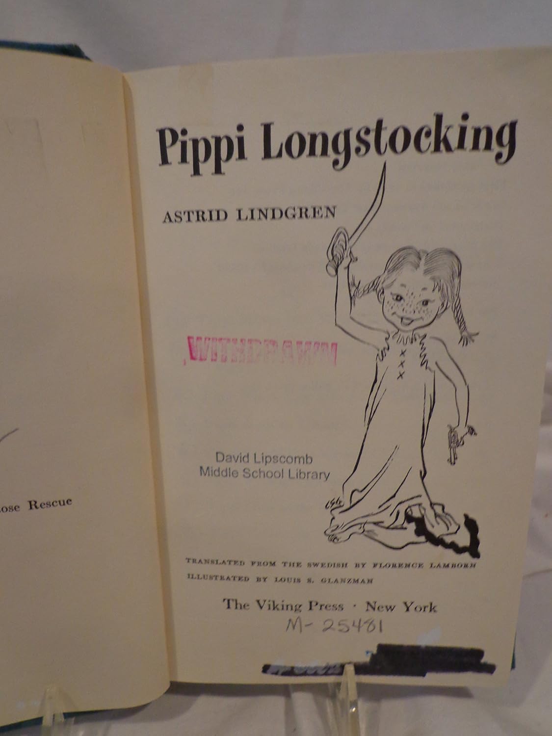 Pippi Longstocking: Lindgren, Astrid: 9780670557462: Amazon.com: Books