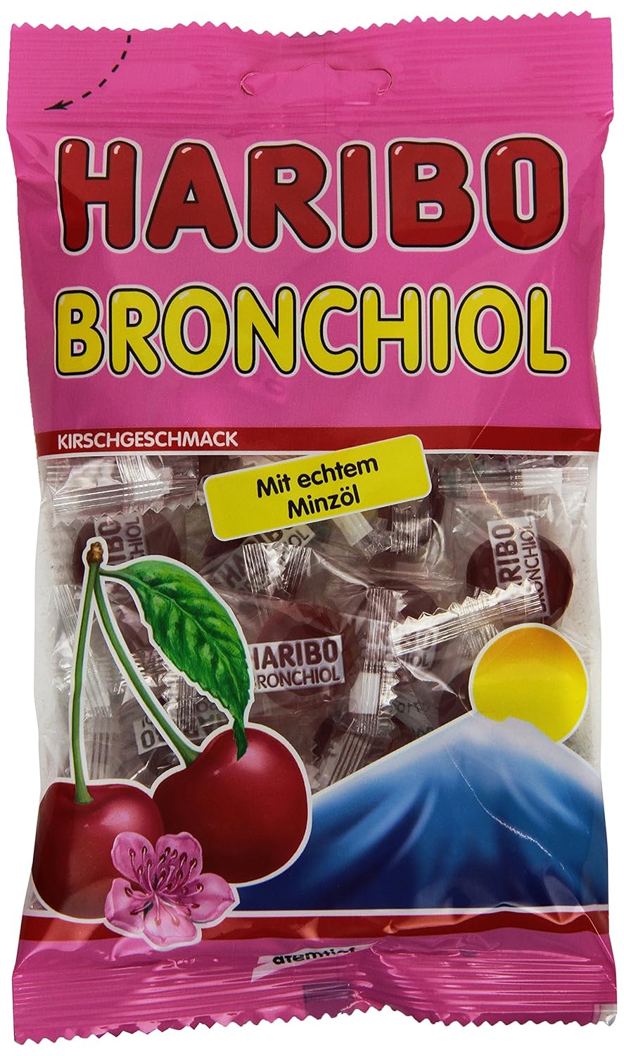 Haribo Bronchiol Rot , 5er Pack (5 x 100 g) : Amazon.de: Lebensmittel ...