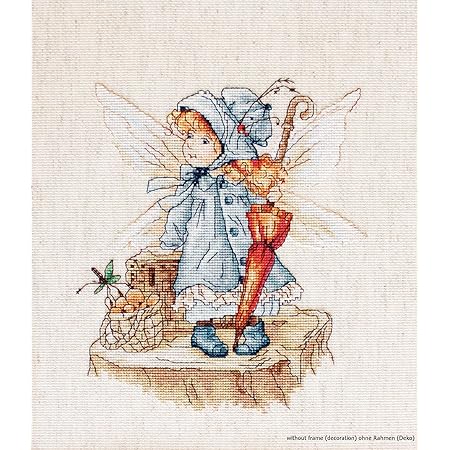 Lucas Cross Stitch Kit, Cotton, Multicoloured, 18x20,5cm : Amazon.co.uk ...