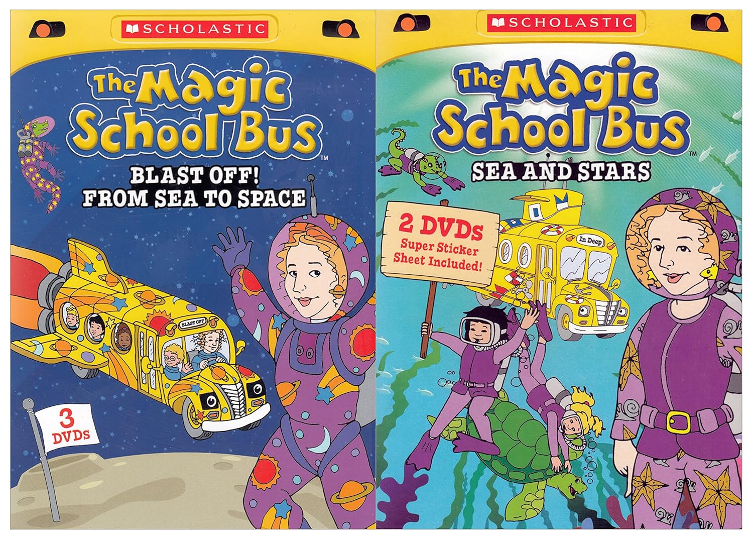 Amazon.com: The Magic School Bus: Blast Off! From Sea to Space / Sea ...