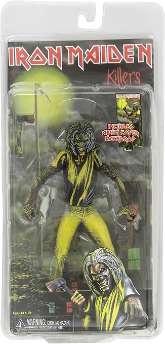 Amazon.com: NECA Iron Maiden Killers inches Eddie Action Figure 1 ...