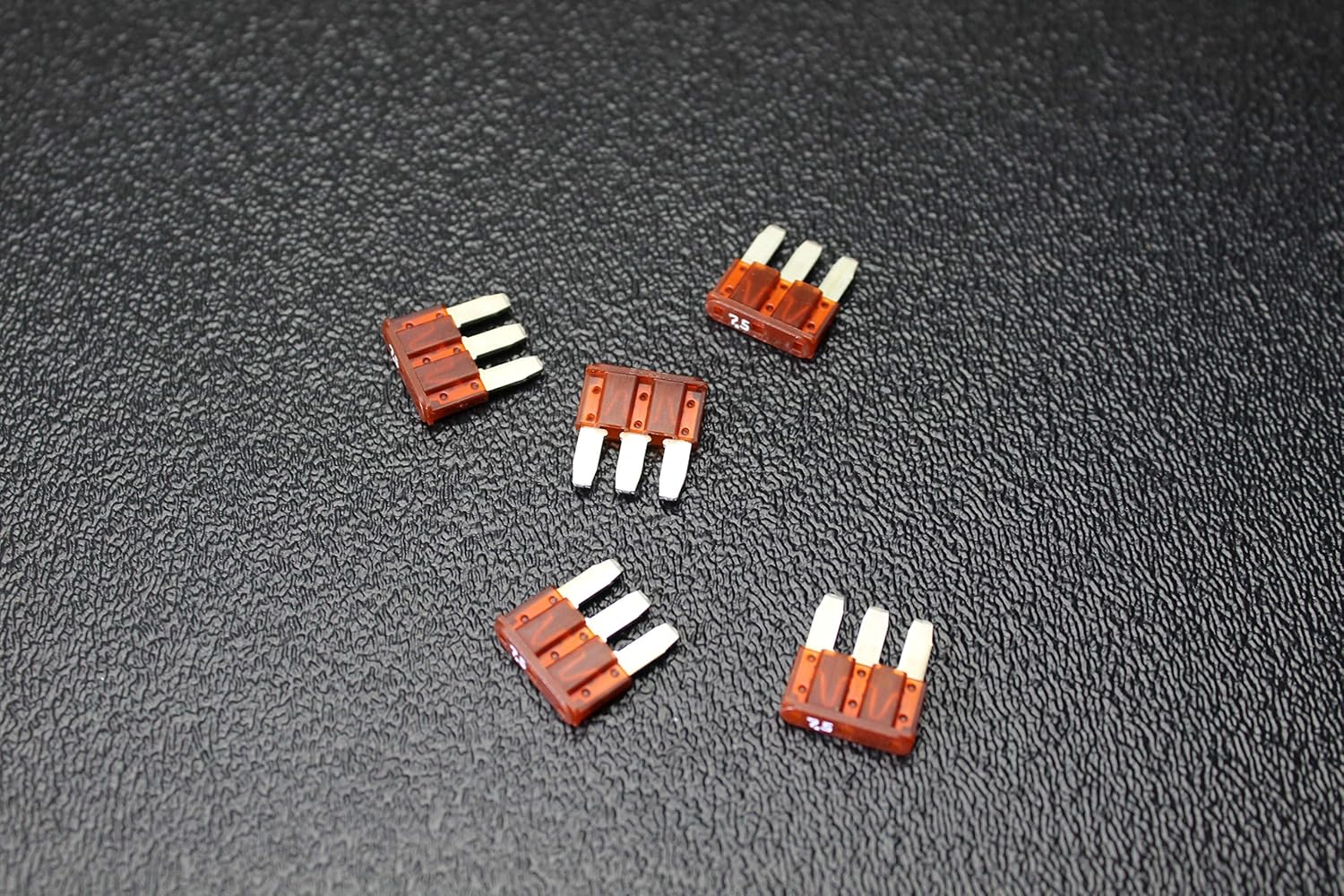 5 Pack ATL 7.5 AMP FUSES Fuse Blade Dual Circuit Cooper BUSSMAN Micro 3 ...