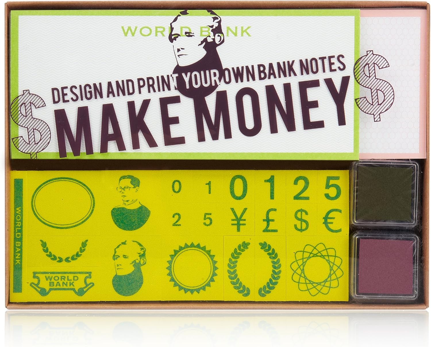 Amazon.com: NPW Make Money Rubber Stamp Kit
