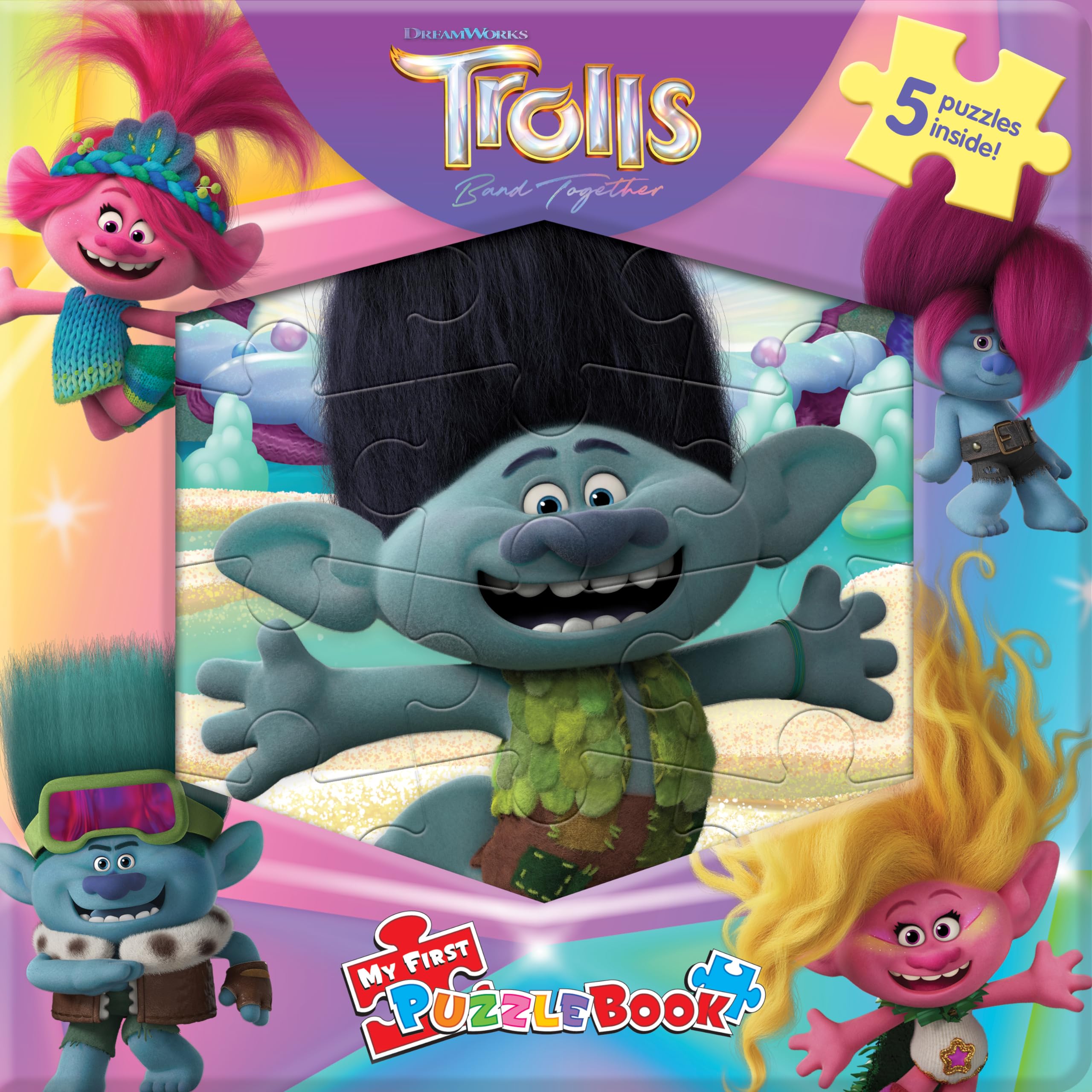 DreamWorks Trolls Band Together My First Puzzle Book - Jigsaw Puzzles ...