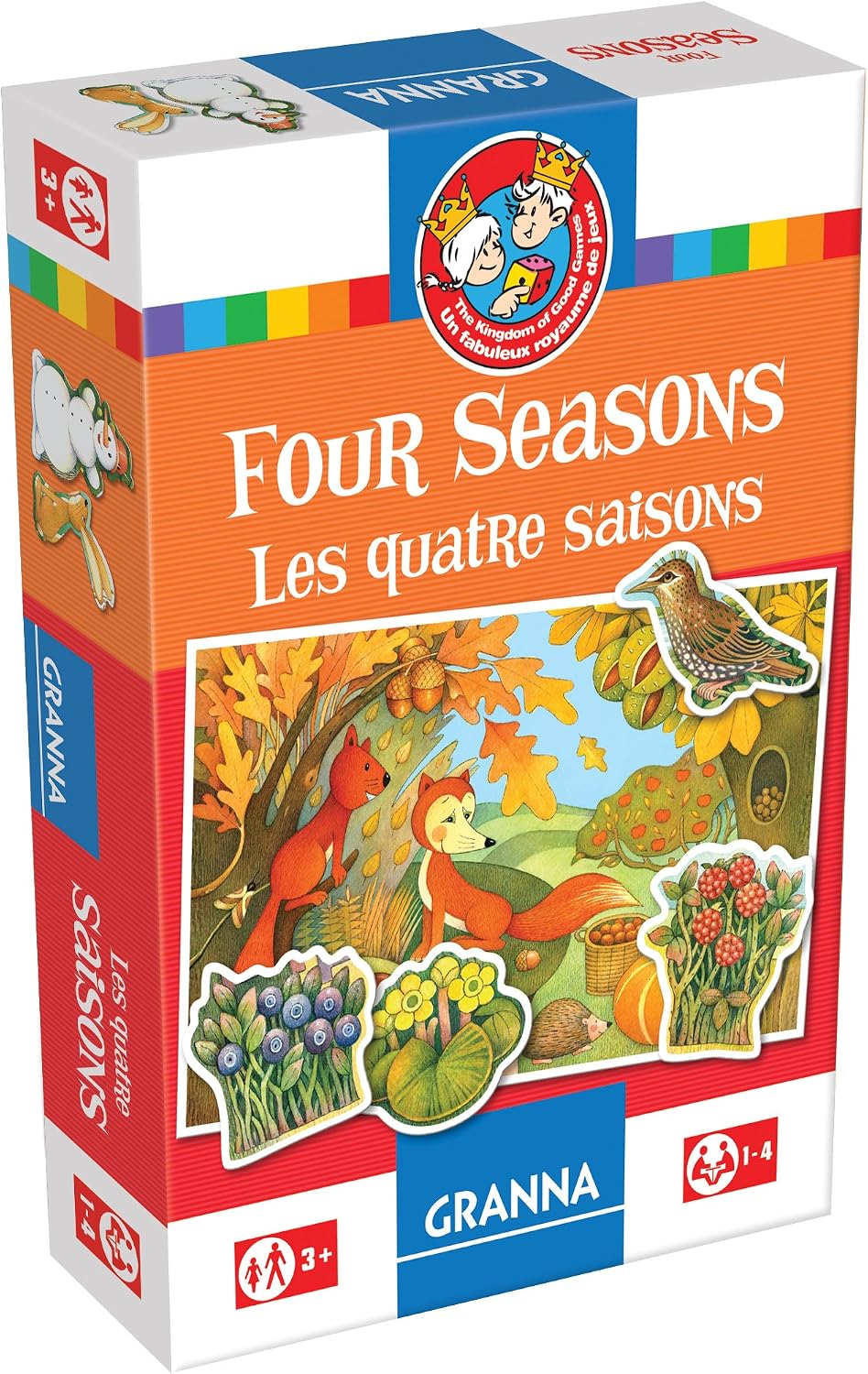 Amazon.com: Four Seasons of The Year: A Game of Nature Bilingual ...