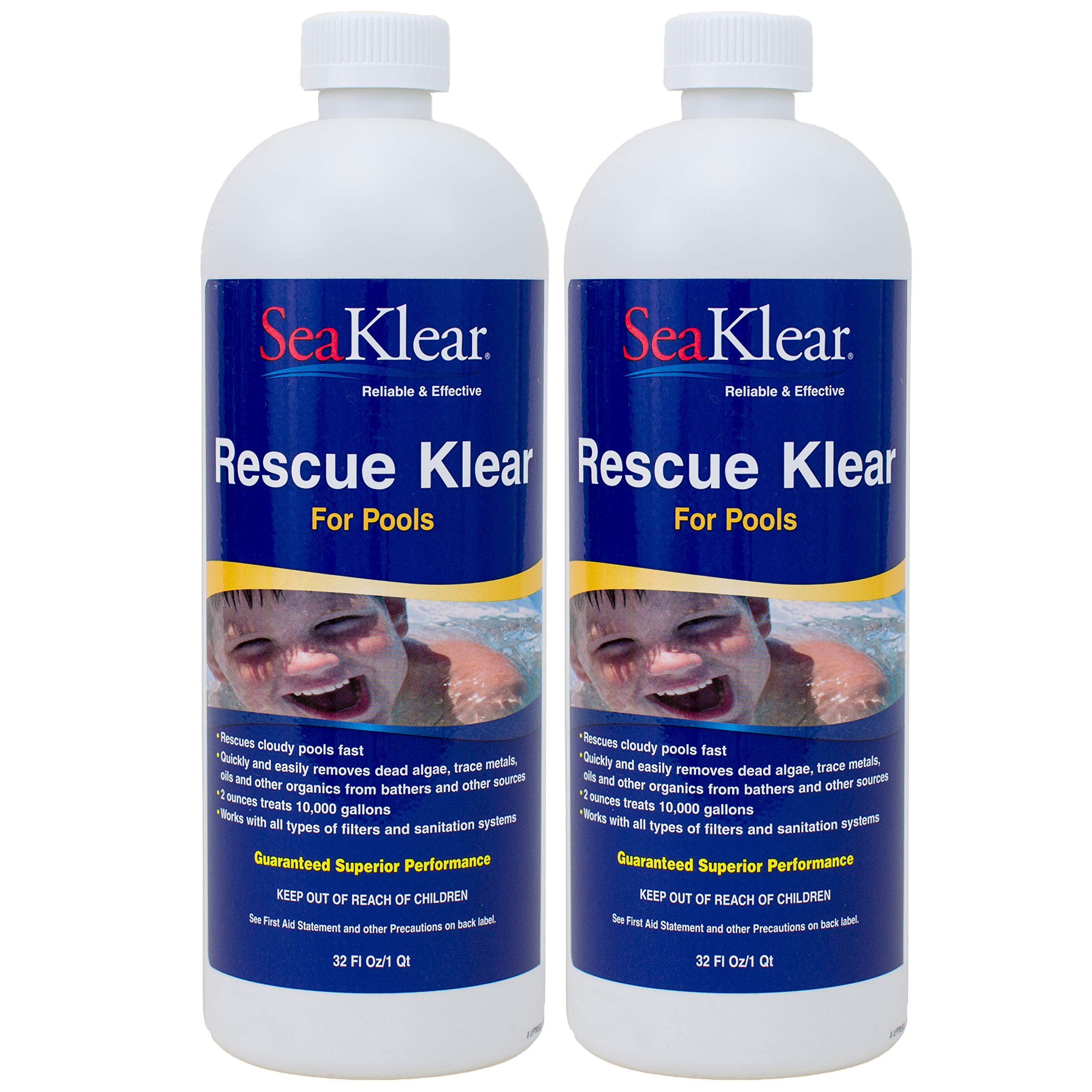 Amazon.com : SeaKlear Rescue Klear (1 qt) (2 Pack) : Patio, Lawn & Garden