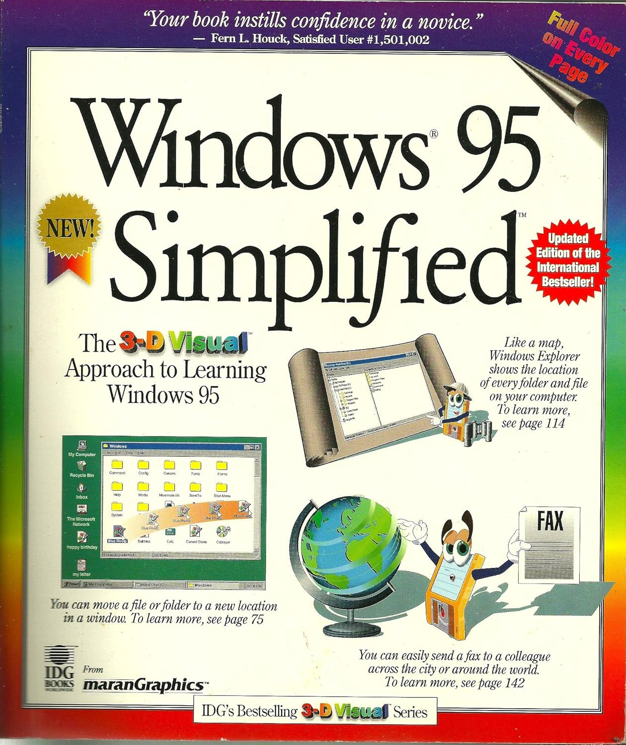 Windows 95 Simplified (Idg's 3-D Visual): Maran, Ruth: 9781568846620 ...